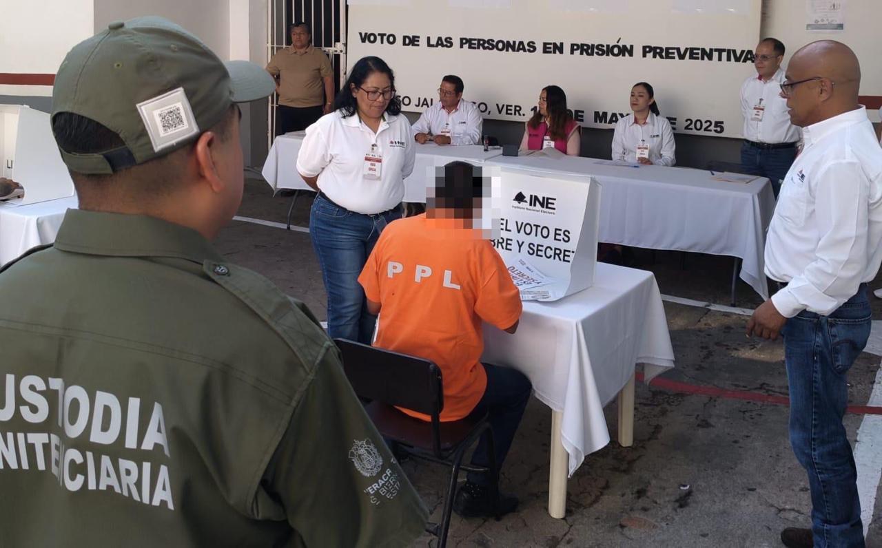 Por primera vez, 957 Personas Privadas de la Libertad ejercen voto anticipado en Veracruz para ...