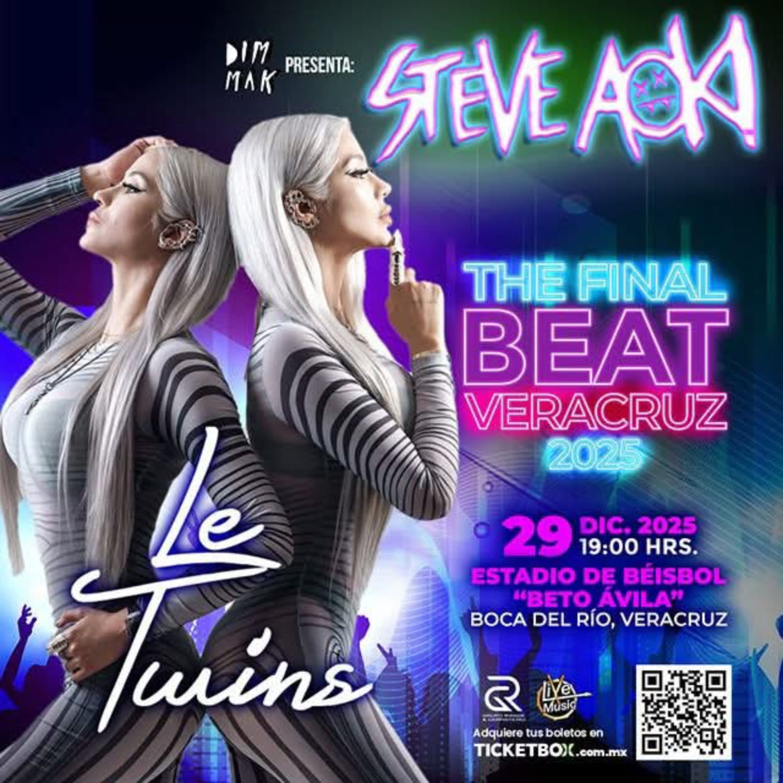 Le Twins encenderán Veracruz en “The Final Beat 2025” junto a Steve ...